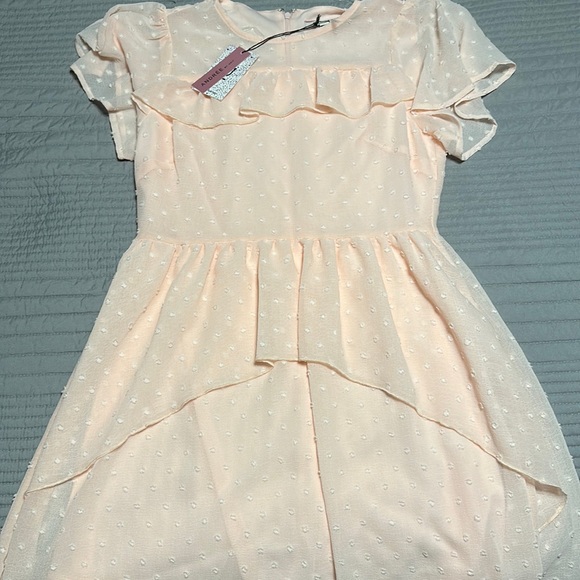 ANDREE BY UNIT | Dresses | Andree By Unit Pink Ruffle Dress | Poshmark